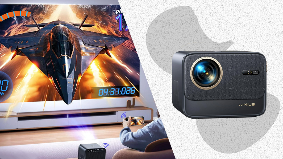 Walmart Has a Bluetooth Projector on Sale for Over 50% Off