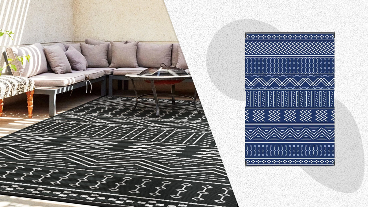 Walmart Is Selling a Waterproof Outdoor Rug for Just $25
