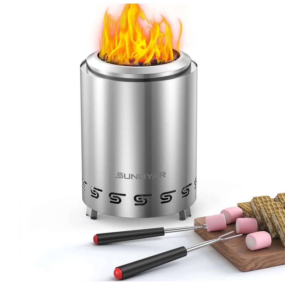 Sunoyar’s Tabletop Fire Pit is Only $26 at Walmart