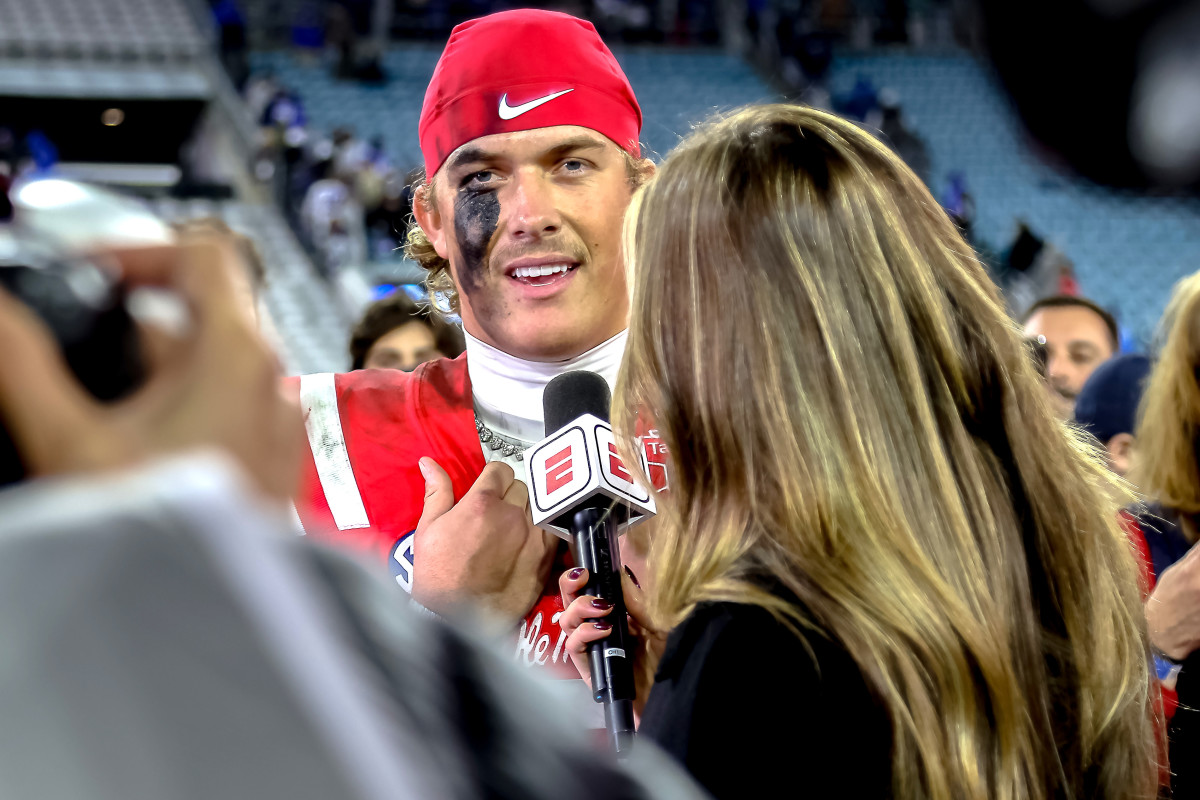 Jaxson Dart's Ex-Girlfriend Turns Heads With New Video Before NFL Draft