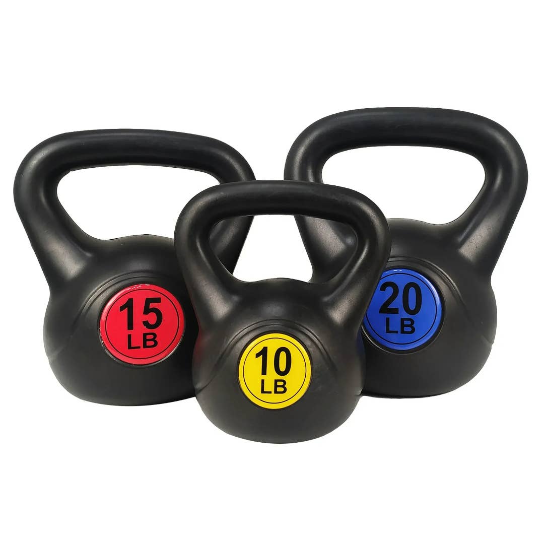 Walmart’s Bestselling 3-Piece Kettlebell Set Is Now 60% Off