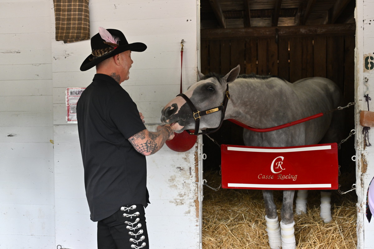 Metallica Frontman Visits Sandman: Derby Horse's Name Explained