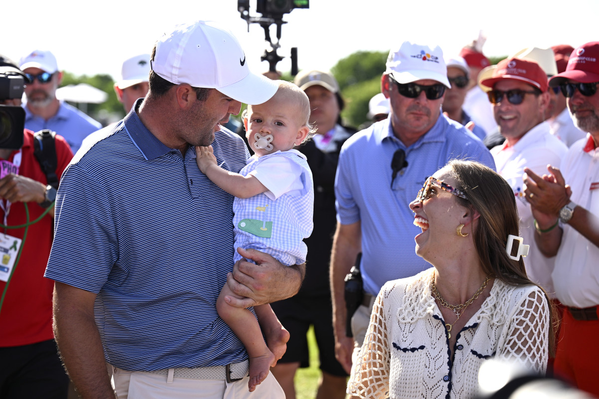 Scottie Scheffler, Amanda Balionis Interview Turns Heads After Historic Win