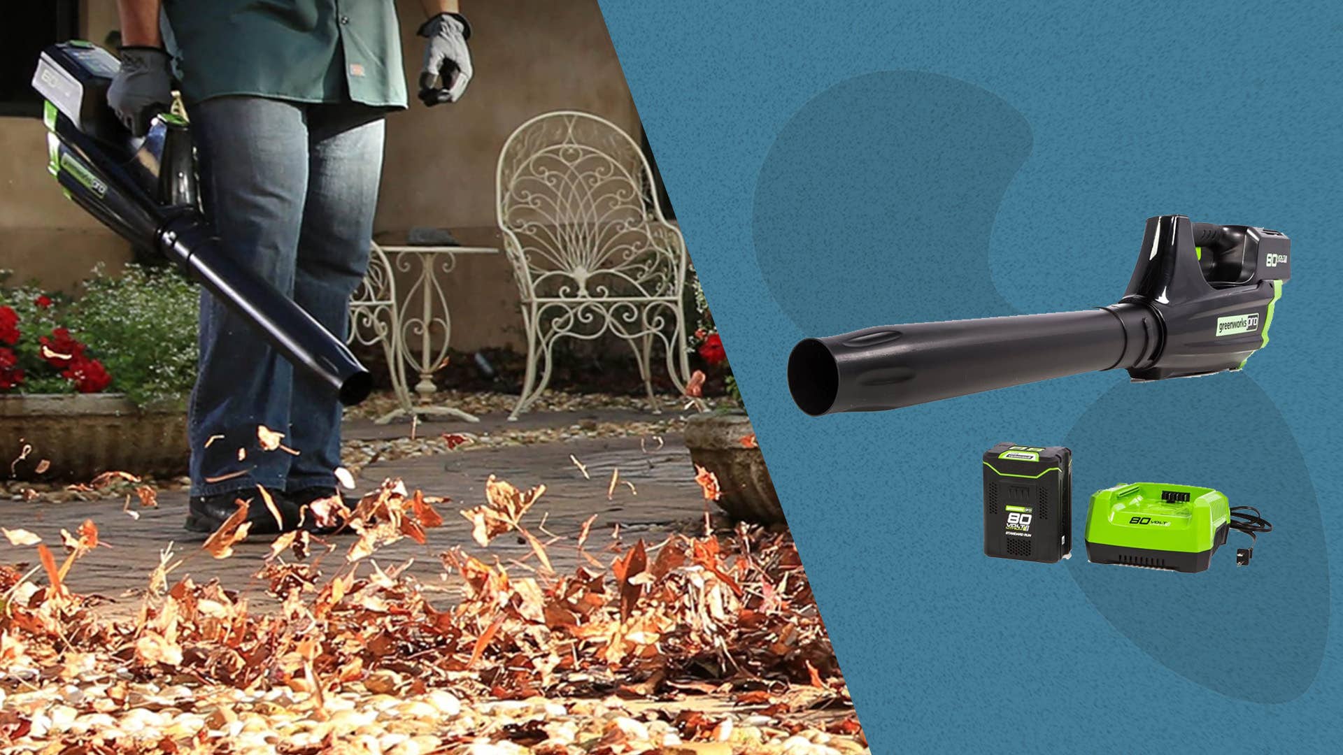 Amazon Is Selling Greenworks' 80V Leaf Blower for 46% Off