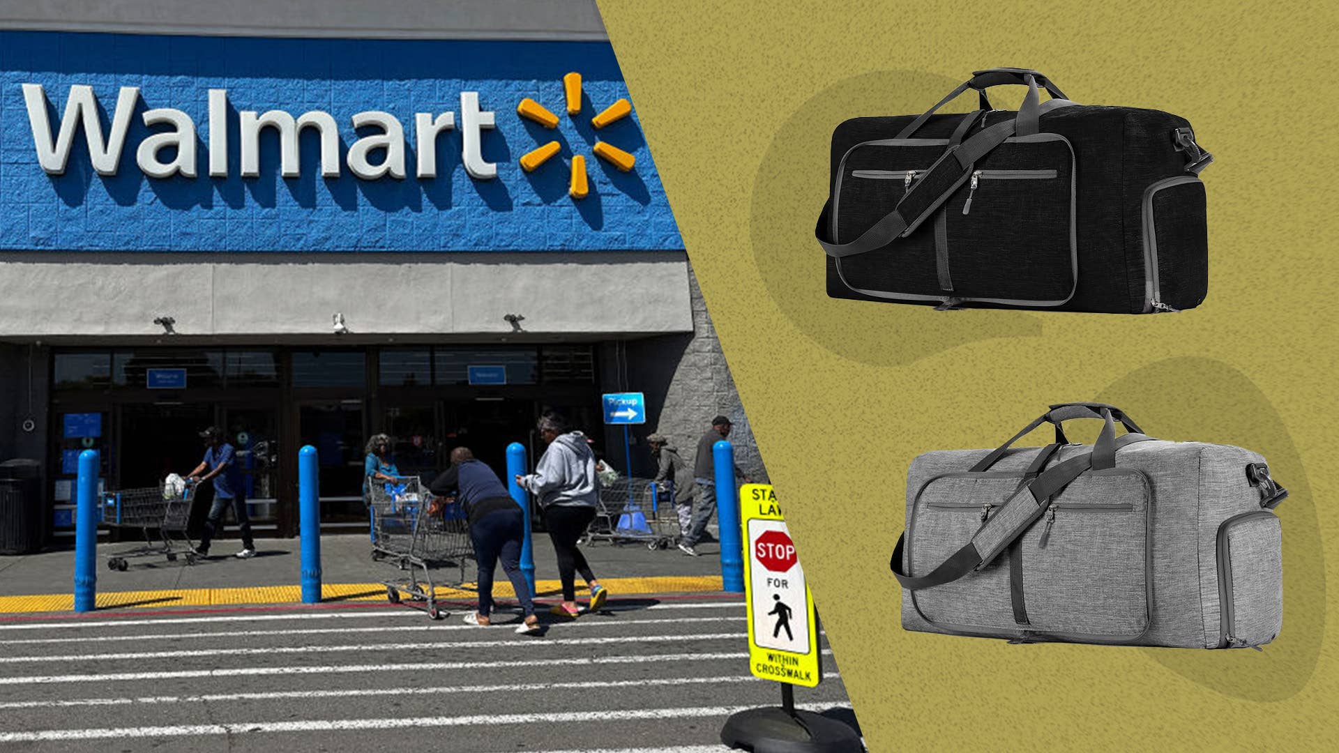 Walmart Is Selling These Huge $56 Duffel Bags for Just $18