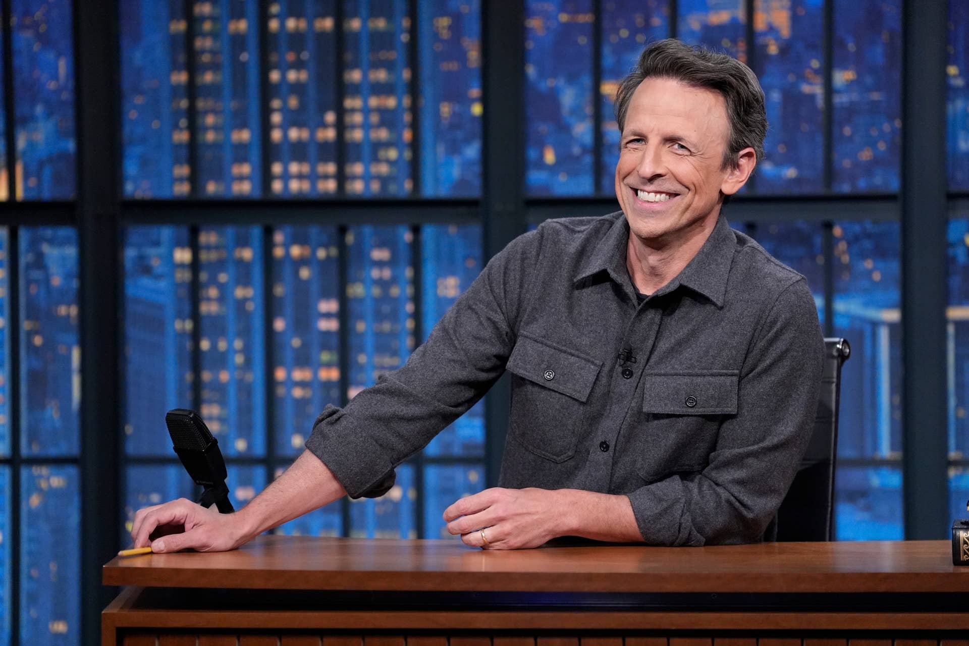 Seth Meyers Takes Surprising Dig at His Own Network