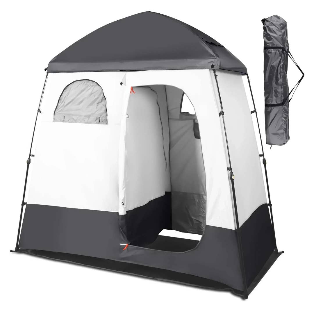 Walmart Is Selling a Double Room Shower Tent for Under $100