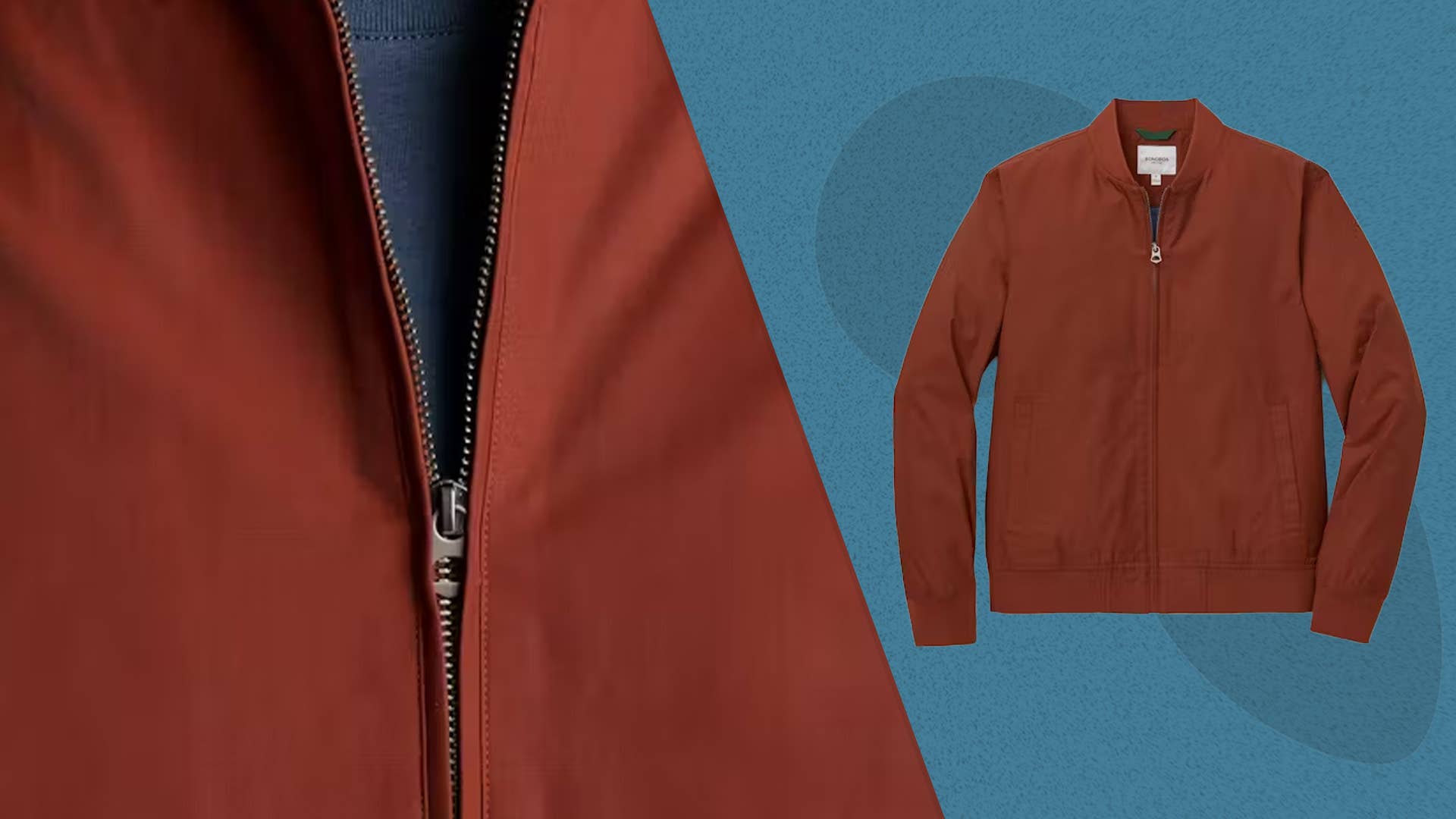 A Classic Bonobos Bomber Jacket Is 48% Off Right Now