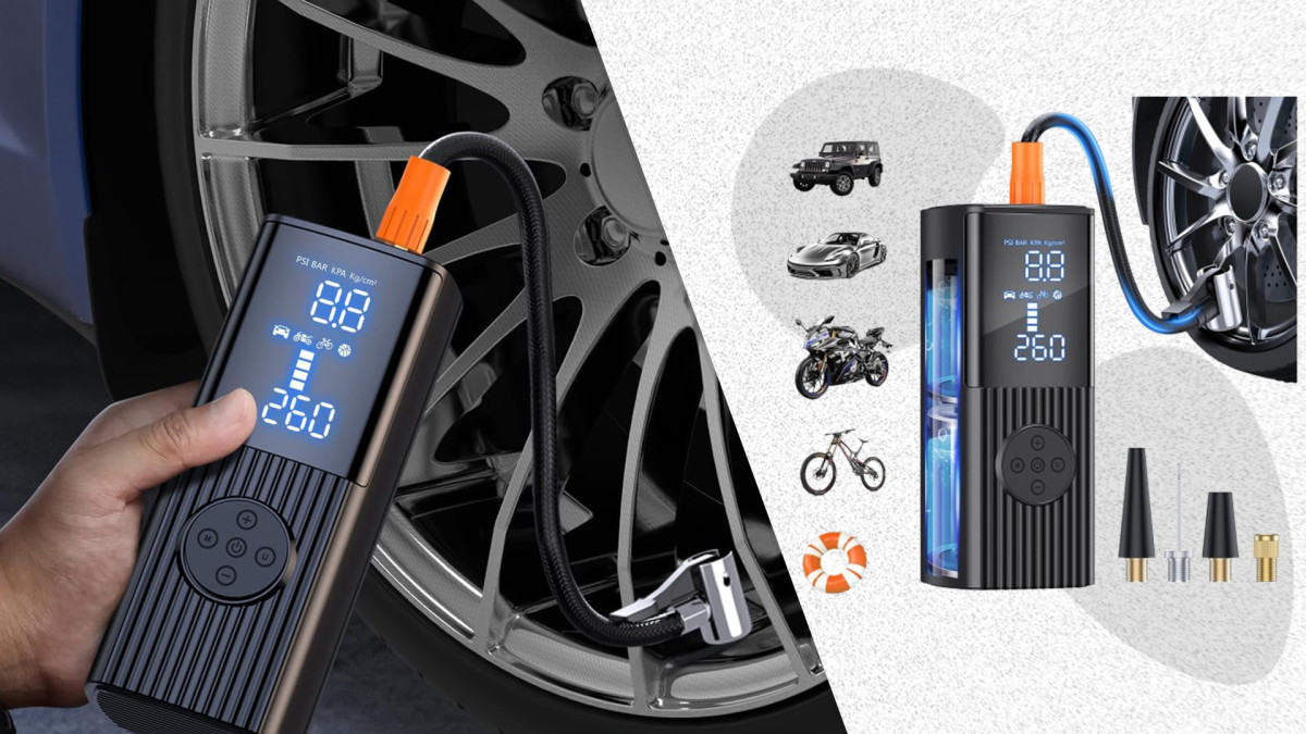 Amazon Is Selling a Portable Tire Inflator for 75% Off