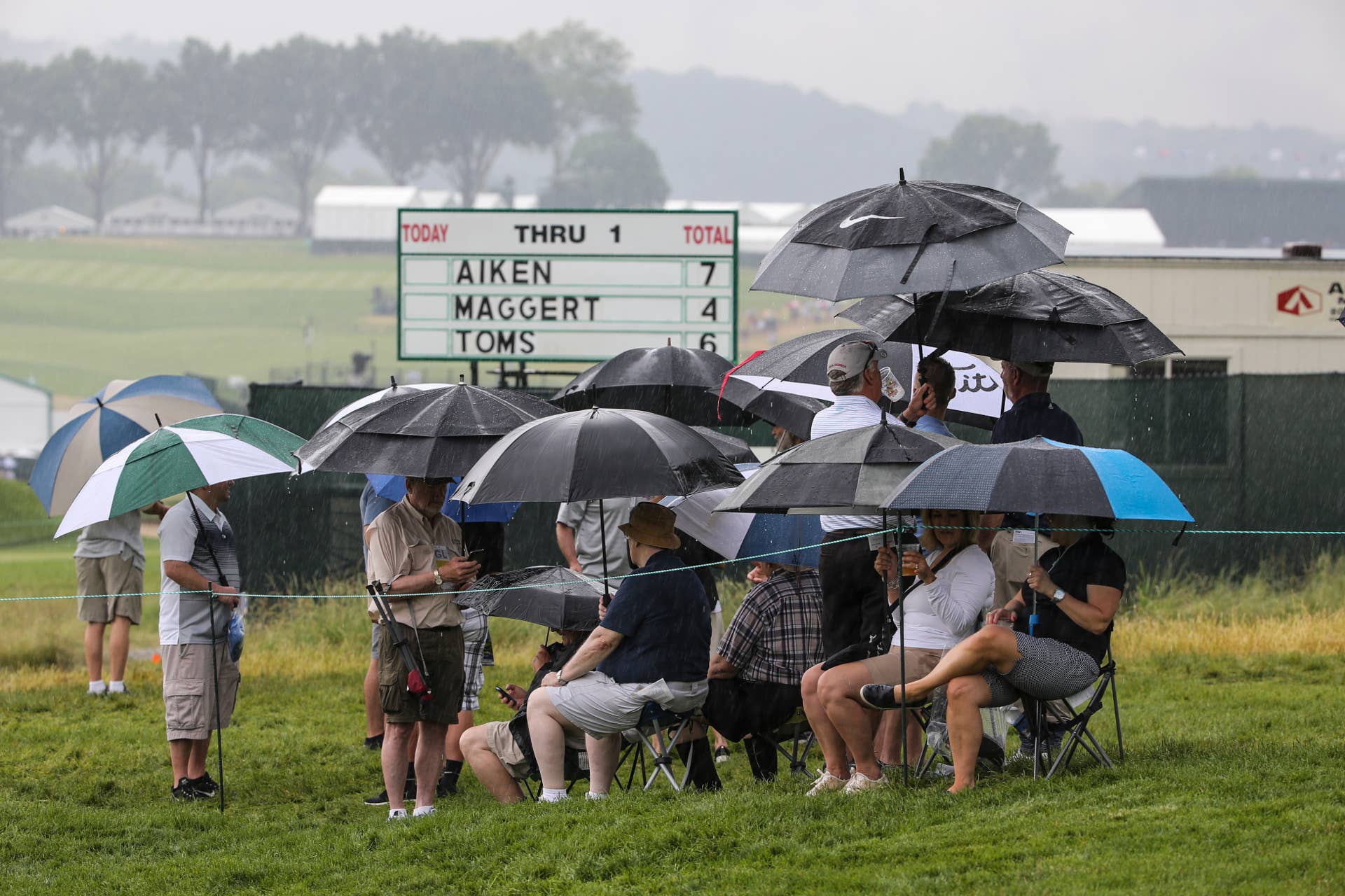 2nd Round of U.S. Open Suspended. 13 Golfers Didn't Finish Their Rounds