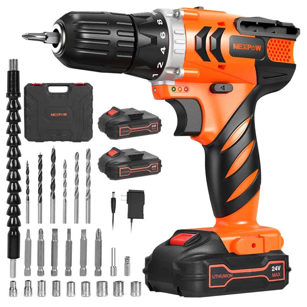 Walmart's $115 24V Power Drill Is Under $40 Right Now