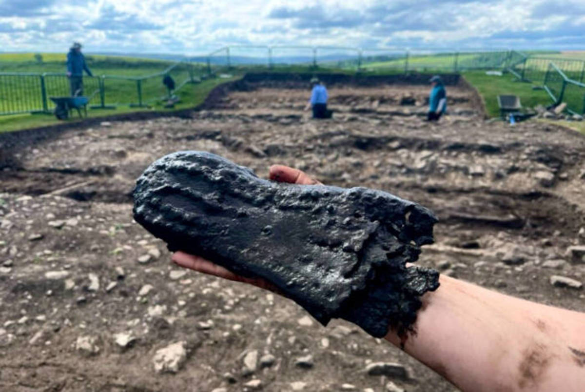 Archaeologists Find Huge, Well-Preserved Roman-Era Shoe