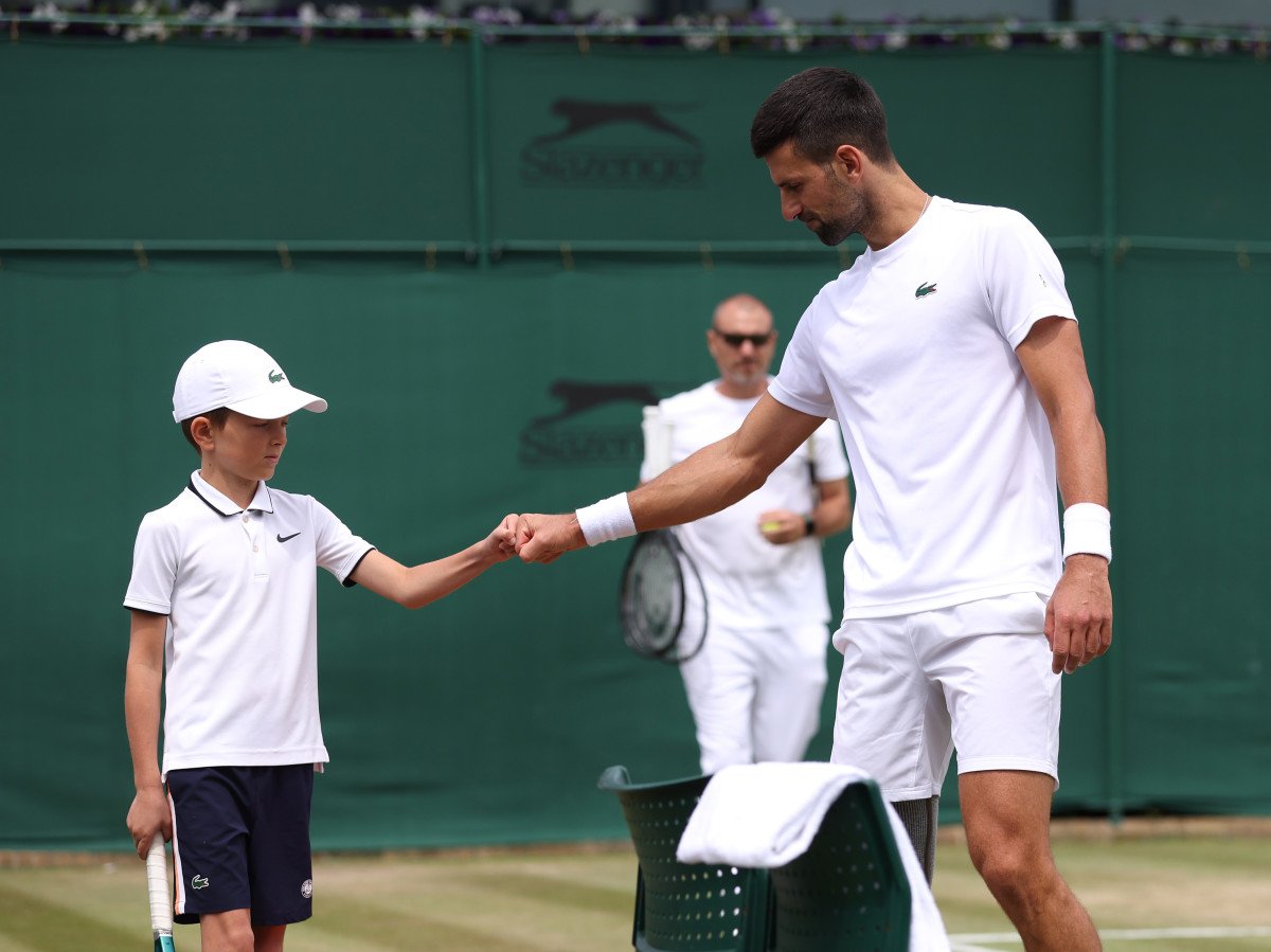 Novak Djokovic’s Kids & Family: His Son Likes to 'Intimidate' His Dad ...