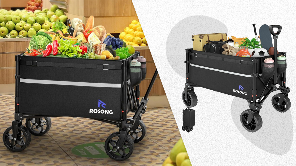 Amazon Is Selling a Collapsible Wagon Cart for 43% off