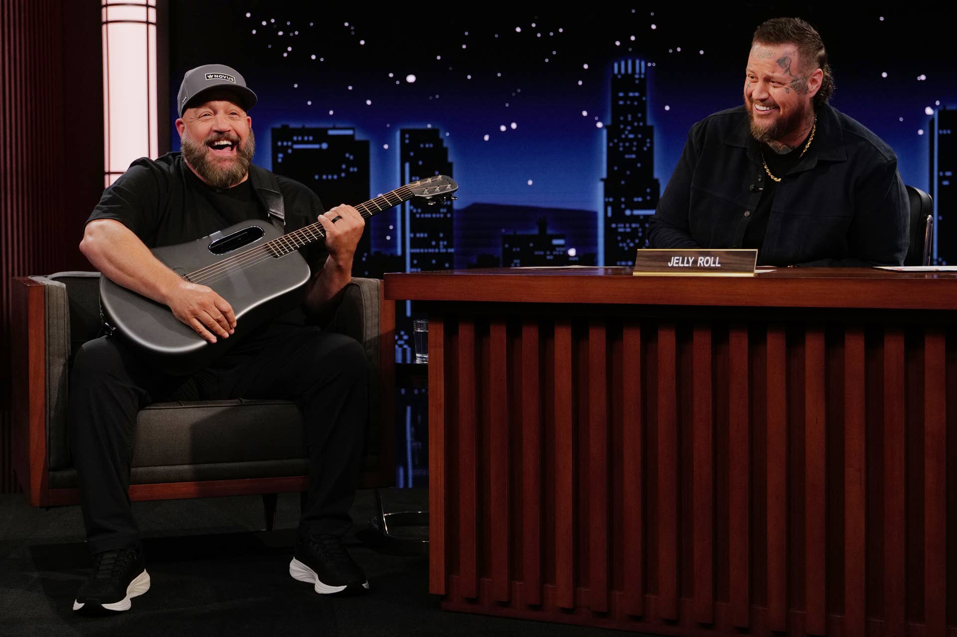 Kevin James Teases Country Music Movie With Jelly Roll