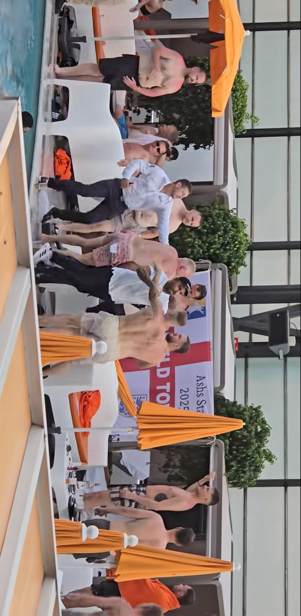 Popular Tourist Hotel Devolves Into Pool Brawl in Wild Video