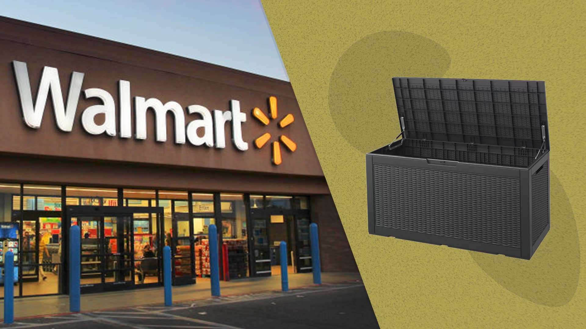 Walmart Has a 100-Gallon Deck Box That's 65% Off Right Now