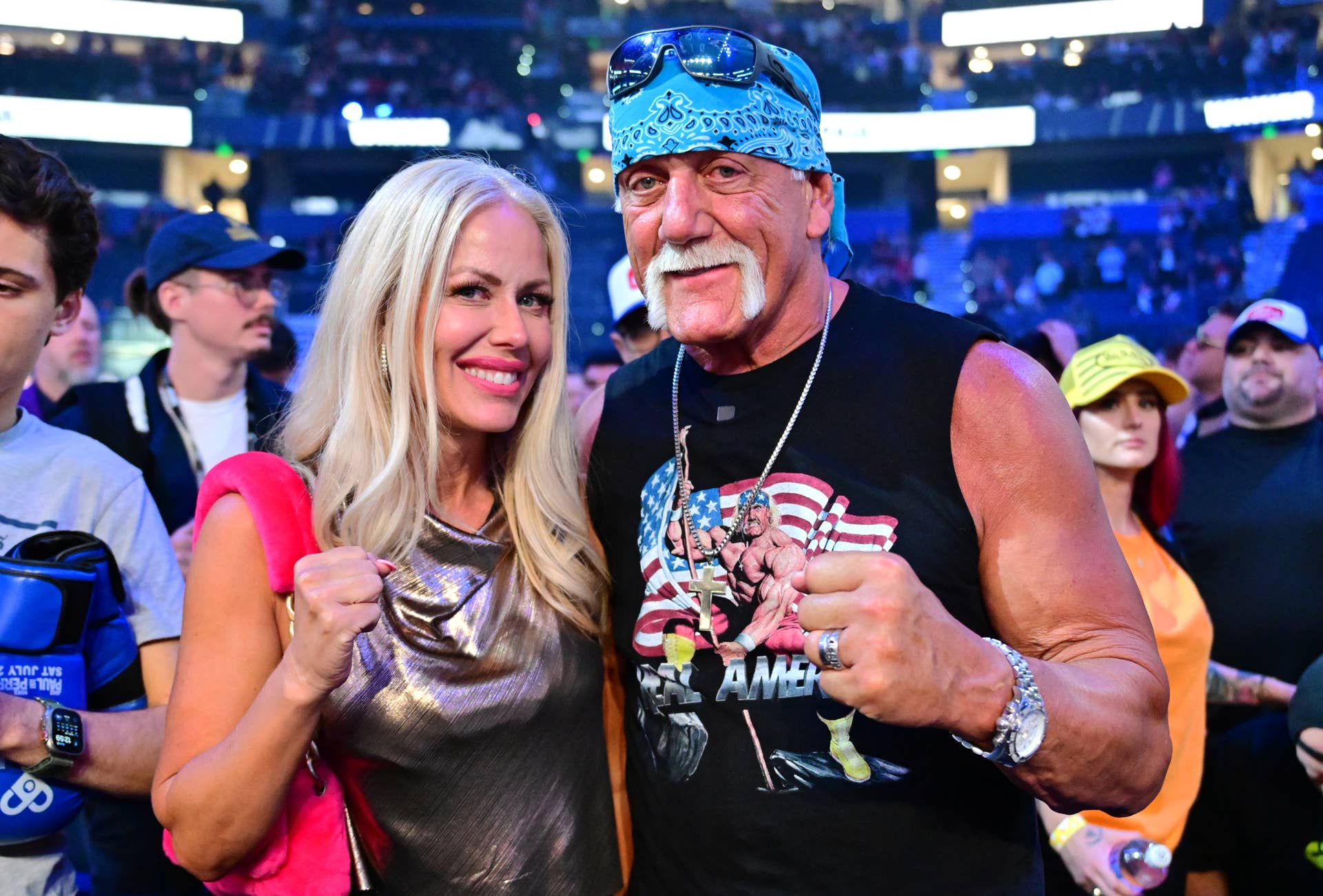 Hulk Hogan's Wife Sky Daily Responded to Fan's Death Claim