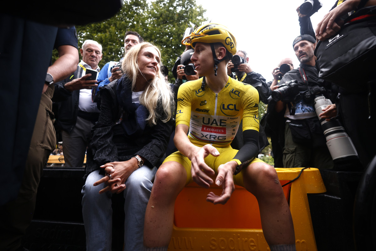 Tadej Pogacar Dominated Tour de France Again. Who is His Fiancee Urska Zigart?