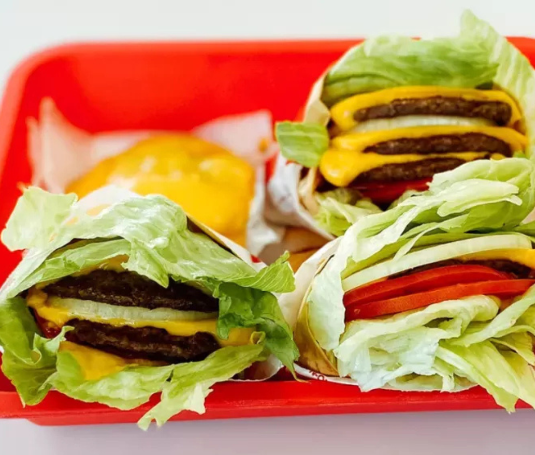 Low Fat Fast Food Burger