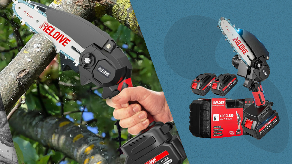 Walmart Is Selling This $90 Mini Chainsaw for Just $35