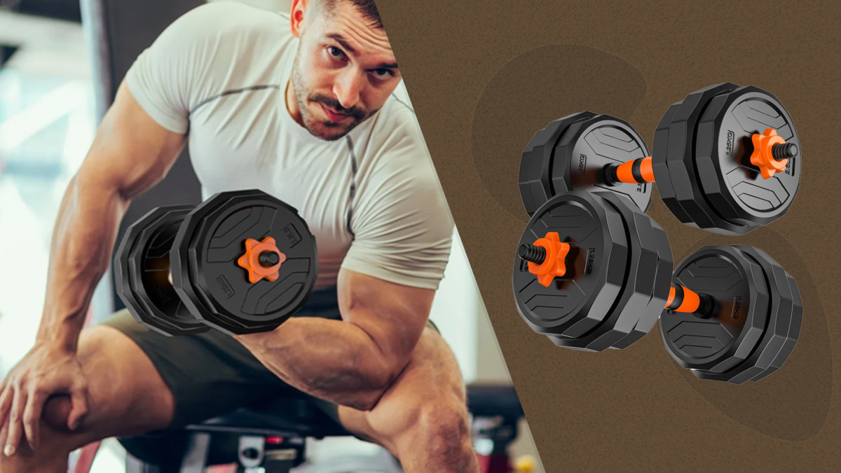 Mens dumbbells sets store