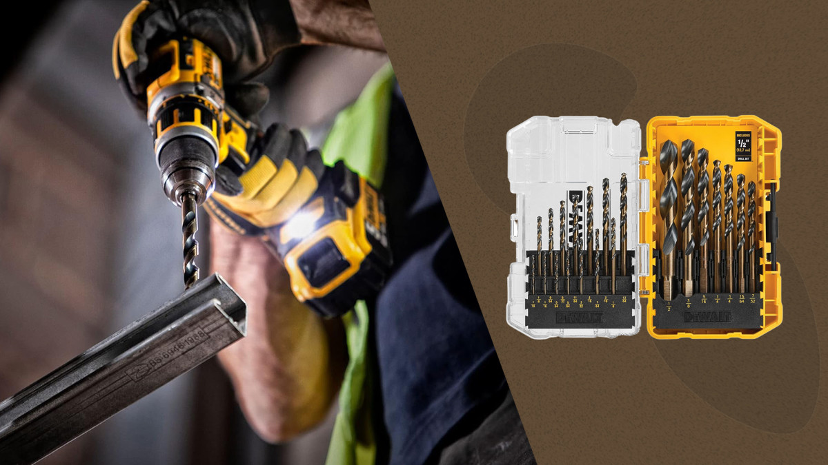 DeWalt's 21-Piece Drill Bit Set Is Now 50% Off on Amazon