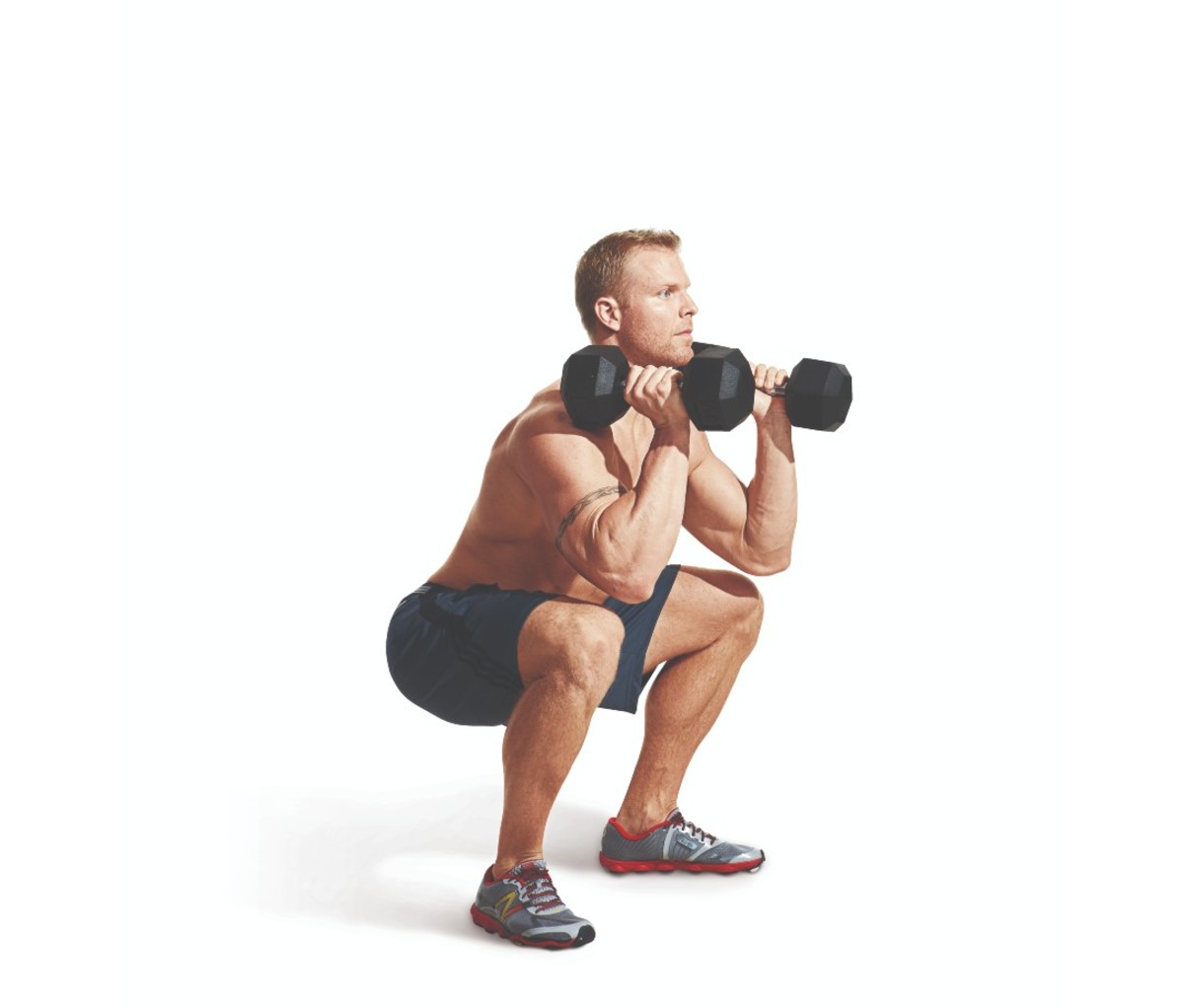 Exercise Routine Squat Move Of The Month: The Front Squat