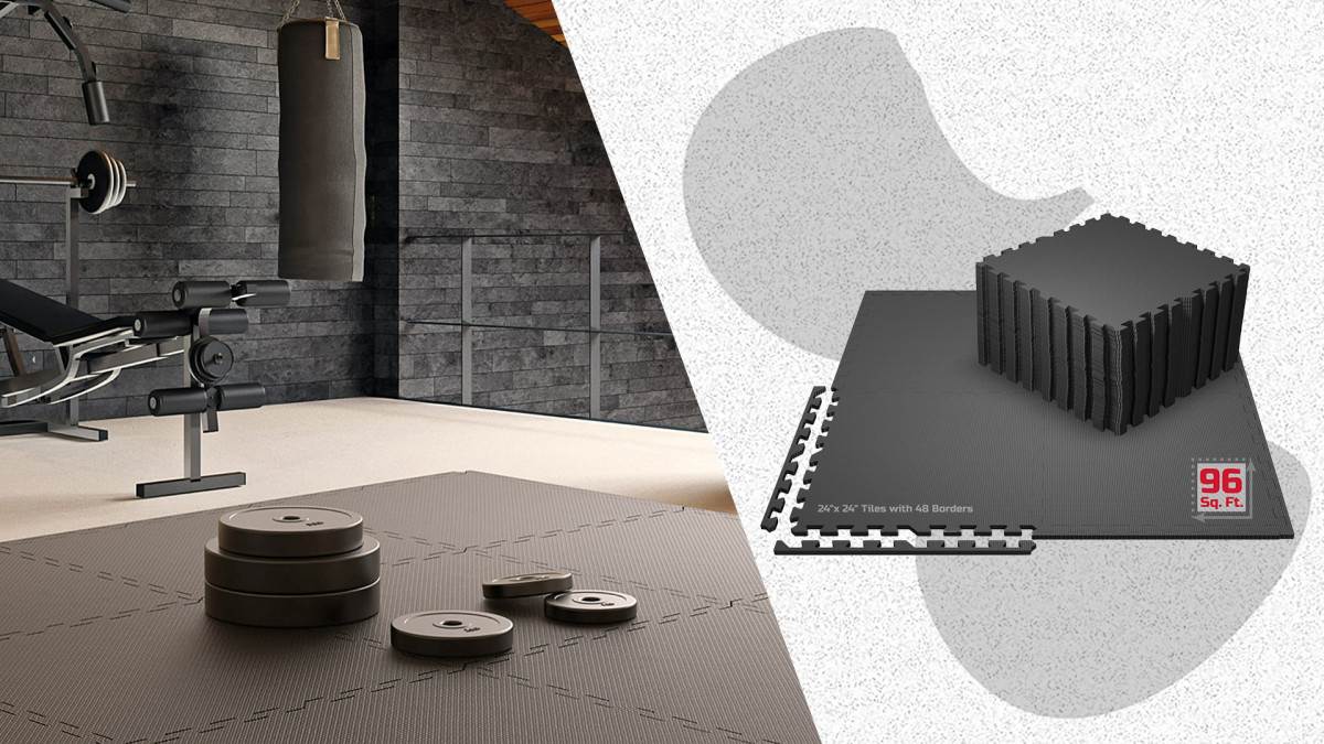 Walmart's Bestselling Home Gym Flooring Kit Is Now Only $50