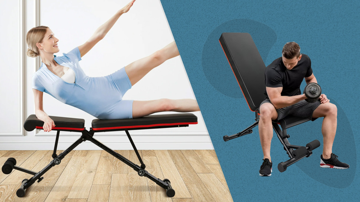 This Walmart Bestselling Adjustable Weight Bench Is 45% Off