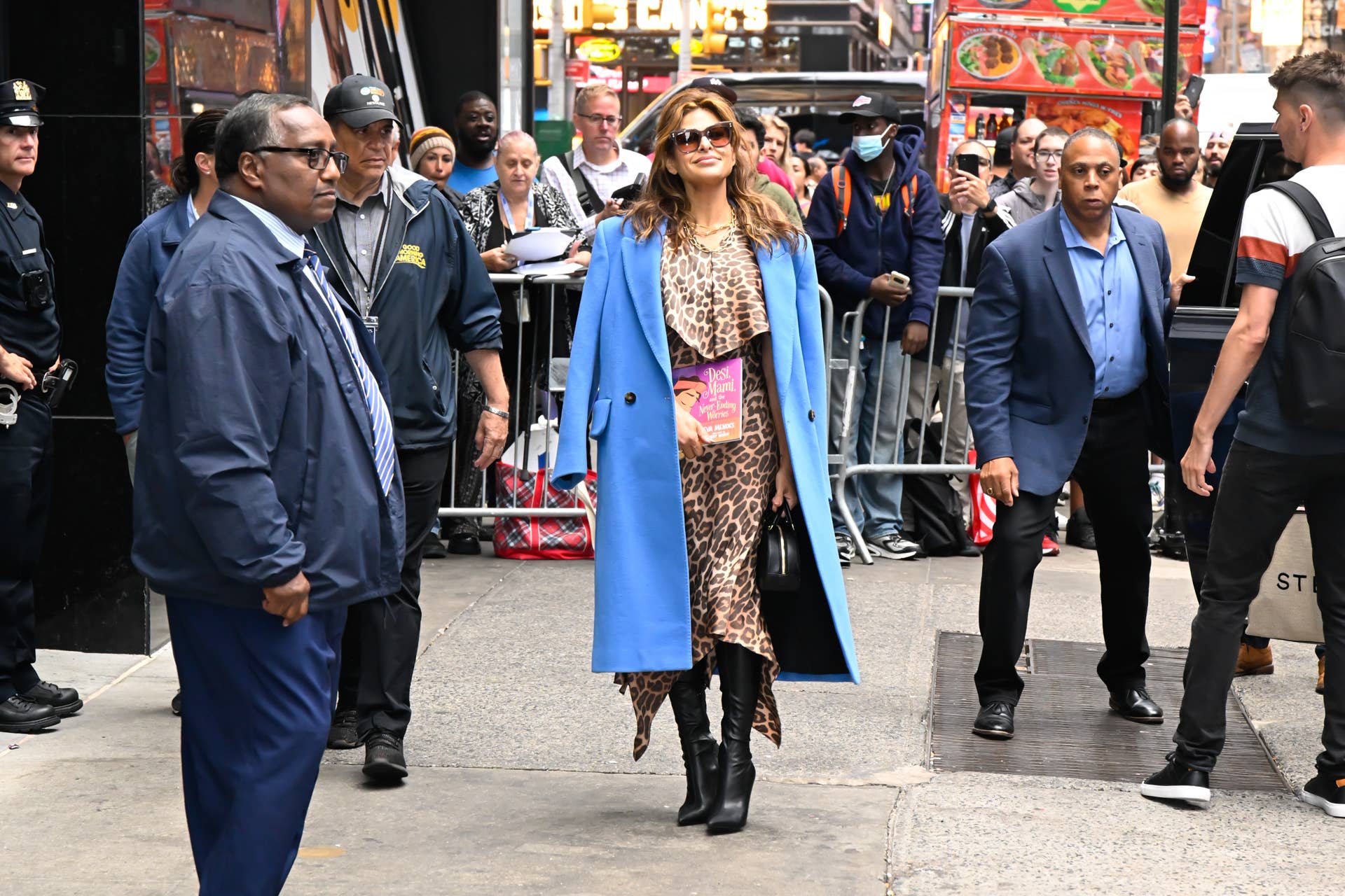 Eva Mendes, 51, Celebrates Milestone Birthday With Sheer, Leggy Outfit