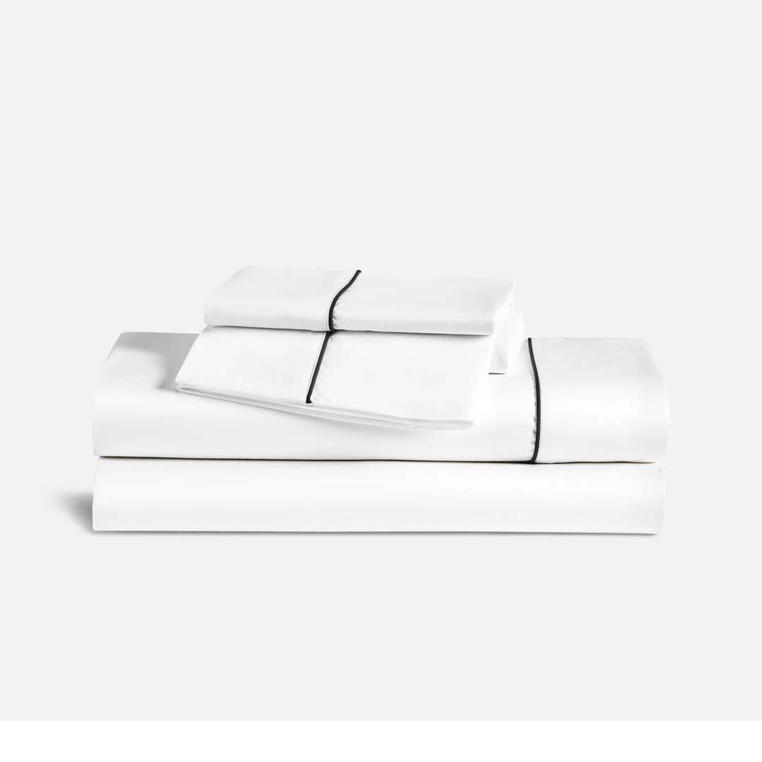 Brooklinen's Luxe Sateen Core Sheet Set Is 52% Off Right Now