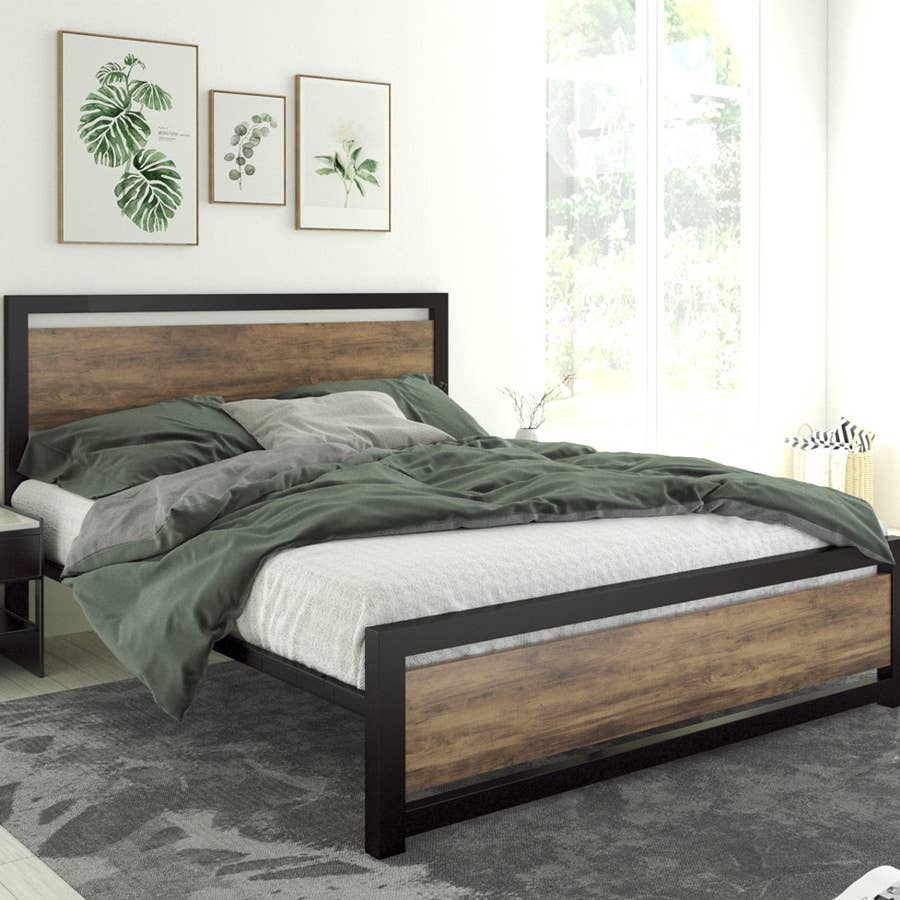 Walmart Is Selling a $300 Queen Bed Frame for Just $153