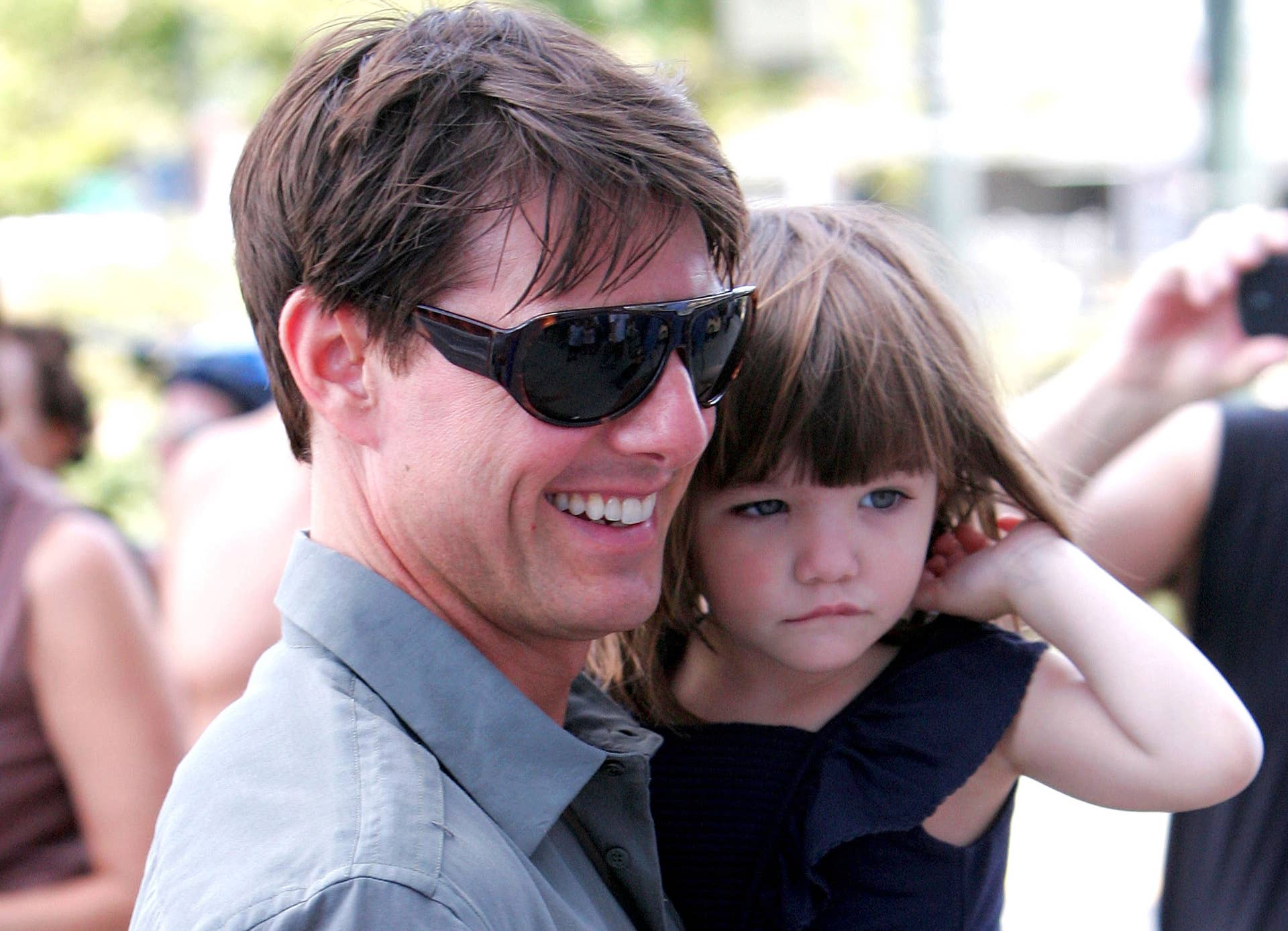 Tom Cruise E Suri Tom Cruise Und Tochter Suri Cruise Besuchen Frau Von