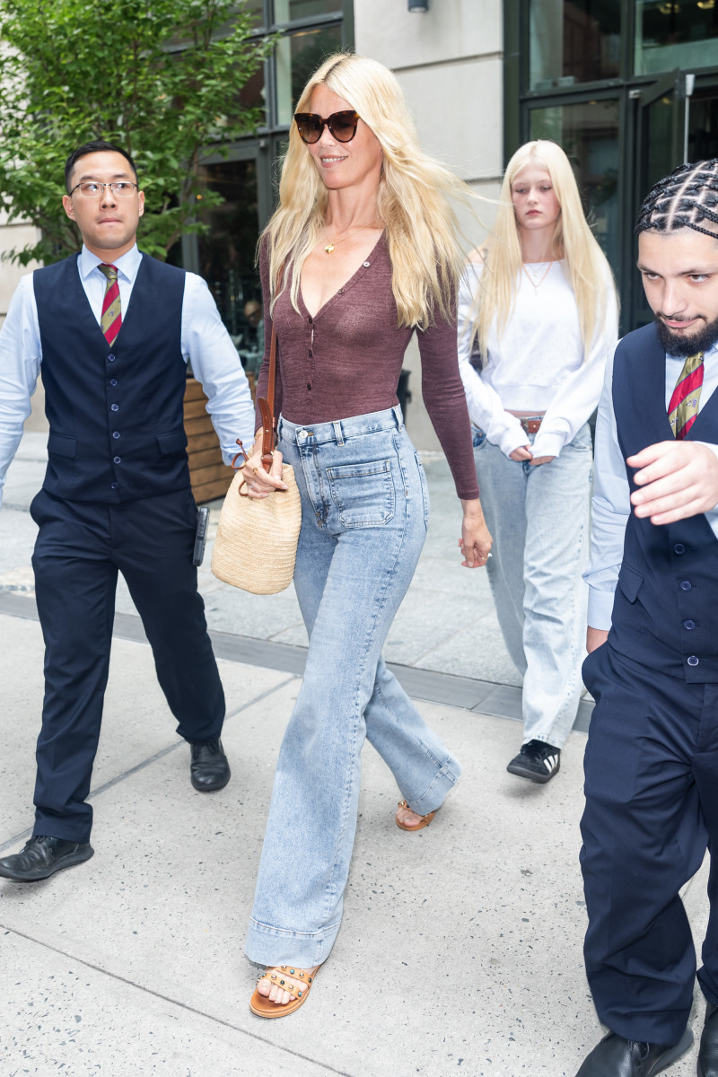 Claudia Schiffer's Daughter Clementine Vaughn Heats Up Social Media