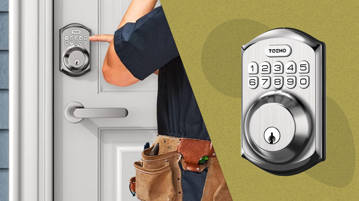 Amazon Is Selling This Keyless Door Lock for Over 40% Off