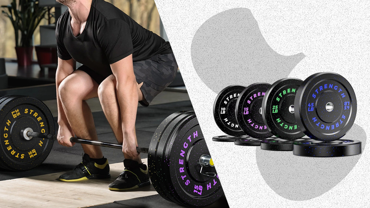 Walmart Is Selling a 190-Pound Weight Plate Set for 54% Off