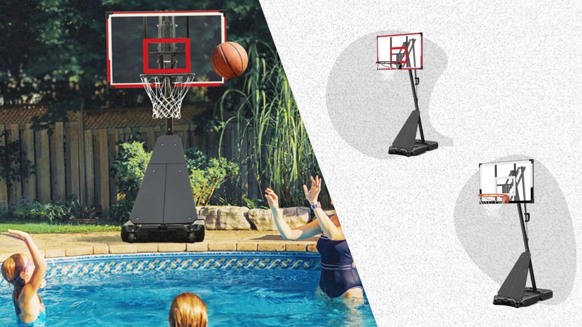 Walmart Is Selling an Adjustable Basketball Hoop for 50% Off