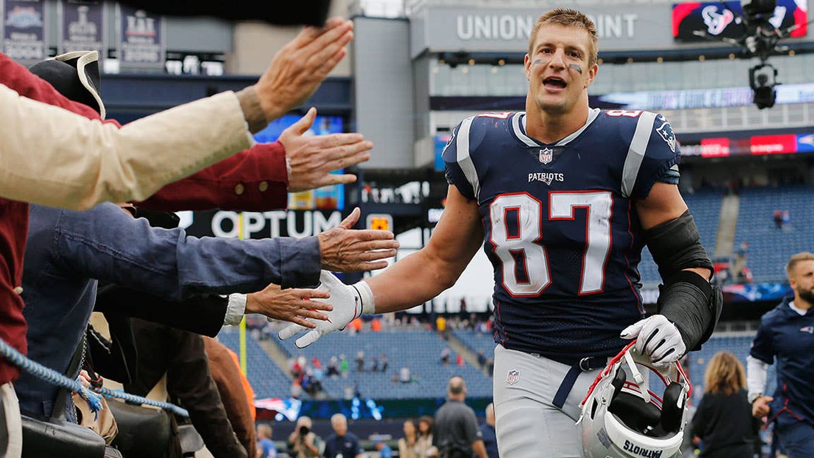 Rob Gronkowski on His NFL Workout Routine and Playing With Tom Brady ...