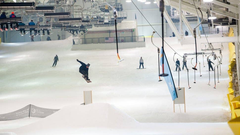 Inside The First Year-Round Snow Dome In North America - Men's Journal