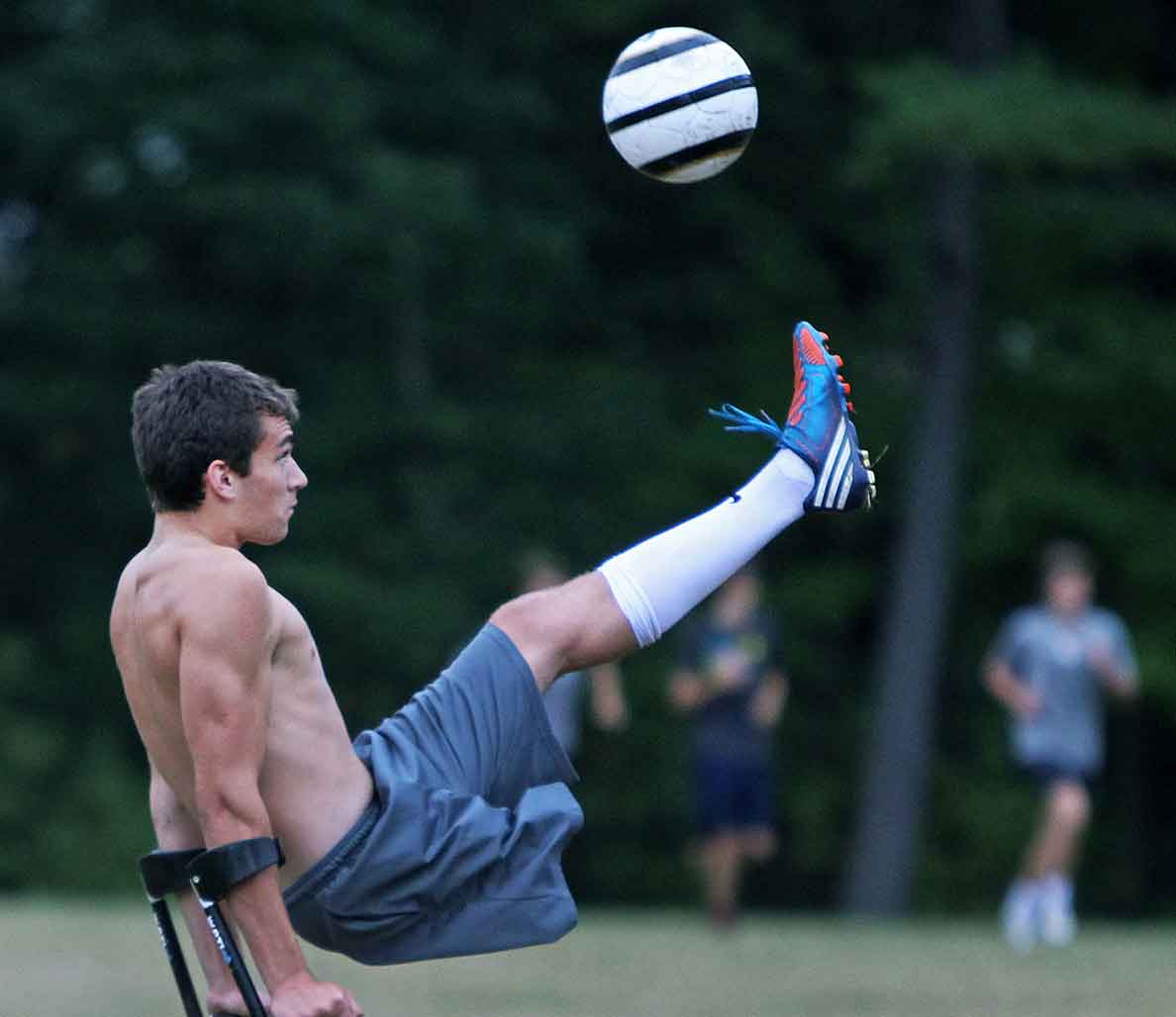 One-Legged Soccer Player Nico Calabria Inspires Us All - Men's Journal