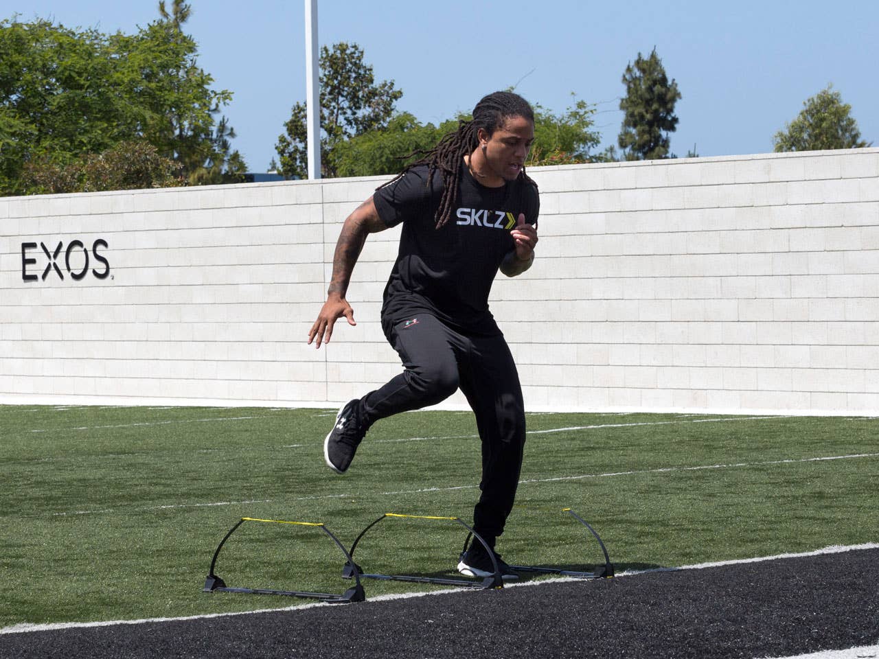 Football Drills: Build power with Jason Verrett’s Pro Bowl workout ...
