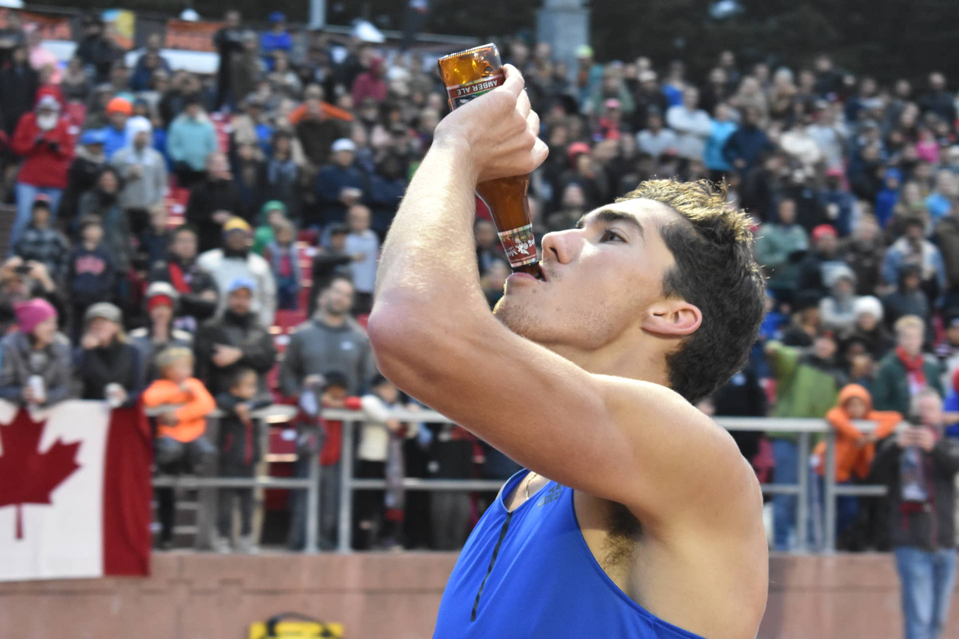 Corey Bellemore Breaks Beer Mile World Record - Men's Journal