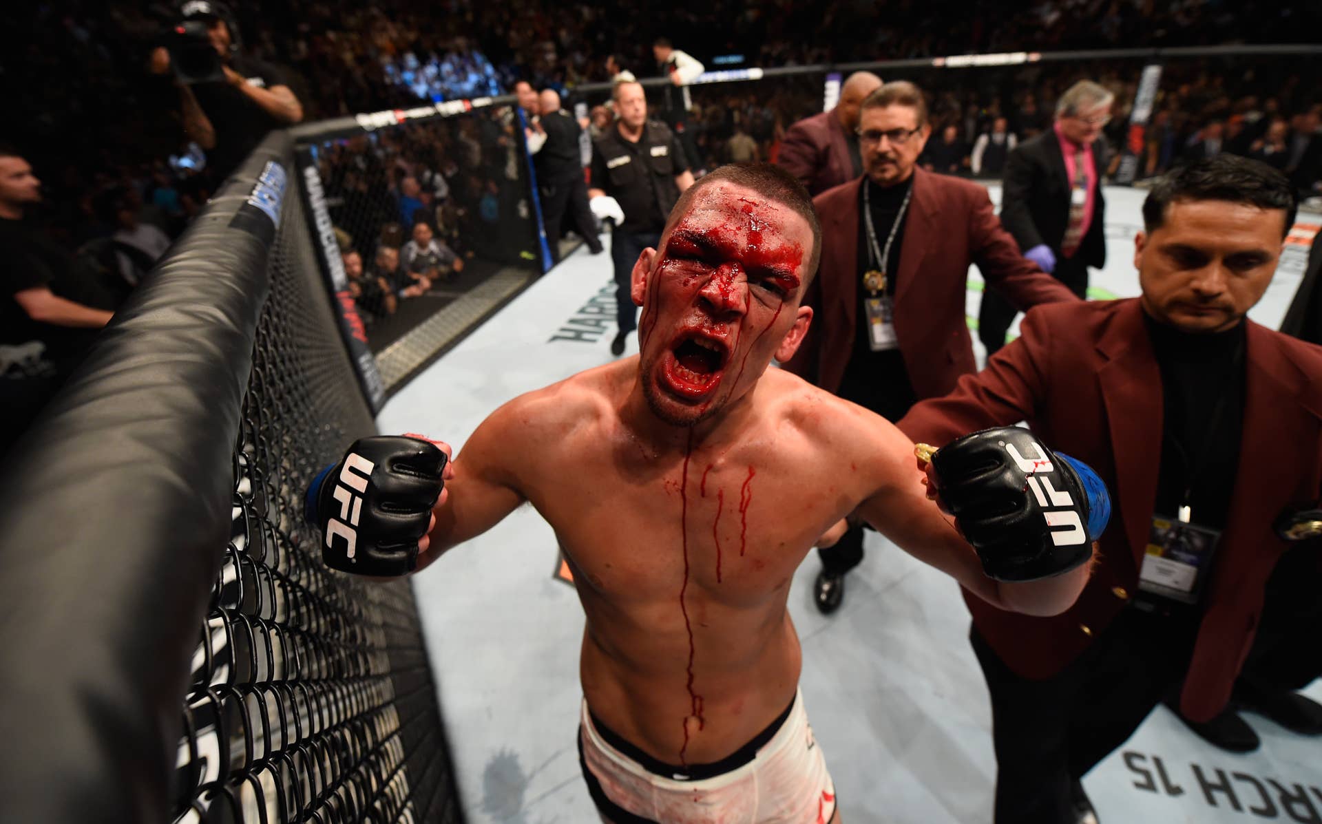 Nate Diaz and Other Vegan UFC Fighters - Men's Journal