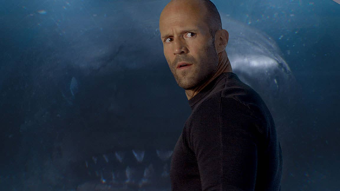 Jason Statham Talks Diving With Sharks To Prepare For ‘The Meg’ - Men's ...