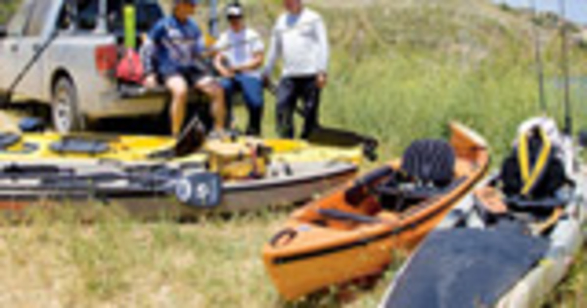 Fish-Seeking Missiles - Fishing Kayak Review - Men's Journal