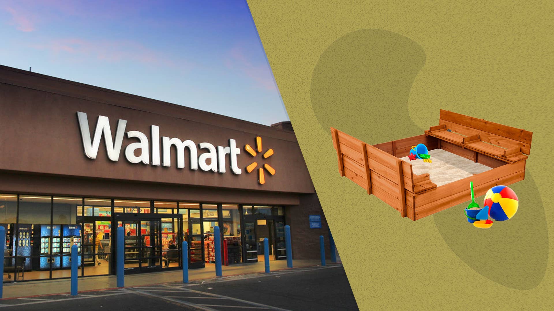 This Popular Wooden Sandbox Is 55% Off at Walmart Right Now - Men's Journal