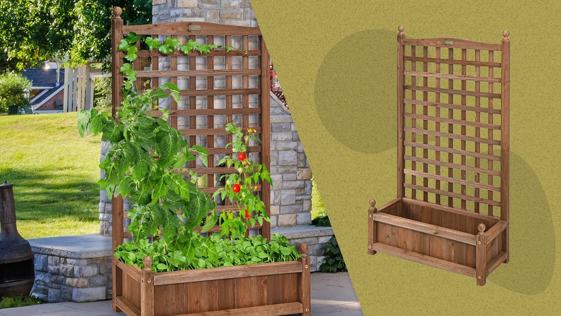 Walmart Is Selling a Solid Wood Planter Box for Just $70 - Men's Journal