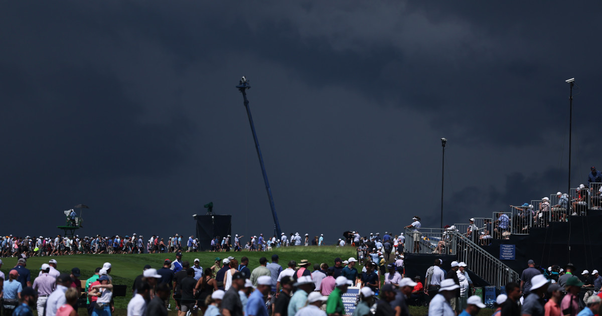 Final Round of the U.S. Open Delayed Due to 'Dangerous Weather' - Men's ...