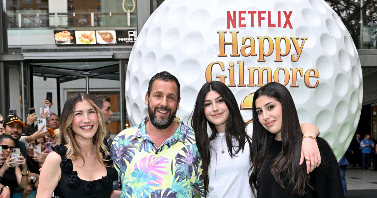 Adam Sandler Family: Wife, Daughters Star in 'Happy Gilmore 2' - Men's Journal